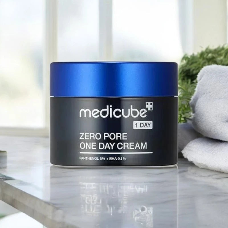 MEDICUBE - Zero Pore One Day Cream - Crème 50 ml – Melias Cosmetics